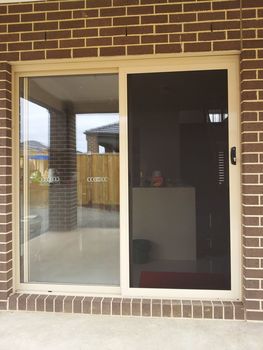 1010 Clearview Mesh Insert Sliding door | Sasco Screens and Blinds Pty Ltd